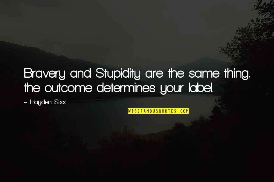 Stupidity And Bravery Quotes Top 26 Famous Quotes About Stupidity And